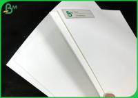China 250 Microns Double Sided Coated 100% Anti - Tear Synthetic Paper For UV Printing for sale