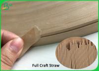 China Food Grade Ink 60gsm Full Craft And Black Eco Paper For Making Straw Tube for sale