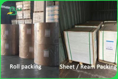 China 100% Virgin Pulp Biodegradable Uncoated Paper Cup Material 170 - 300gsm FDA for sale