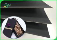 China Recyclable Pulp 250gsm  - 800gsm One Side Black Paper Board For Calendar for sale