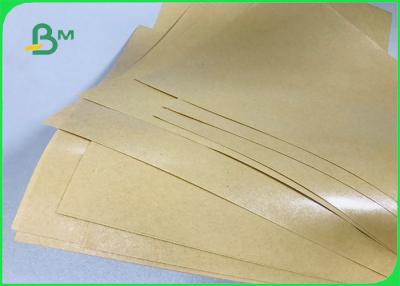 China Brown / White Kraft Coated Paper 60gsm +10g PE foodgrade with FDA ISO Approved for sale