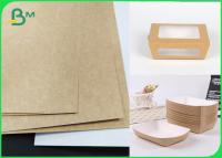 China Antifreezing 250 GSM White Top Coated Kraft Back Paper Board Food Grade for sale