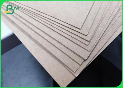 China 100% Virgin Fiber Kraft Paper 300gsm Unbleached For Food Natural Brown for sale