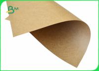 China 250gsm 300gsm Brown Kraft Paper For Fast Food Package Good Stiffness for sale