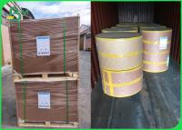 China FDA Gloss PE Coated Kraft Paper for Food Box 300g + 15g PE Roll for sale