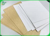 China 325 Gram Single White Coated Kraft Paper Board For Disposable Food Takeaway Box for sale