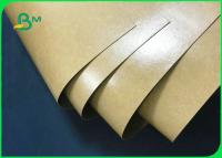 China 100% Food Grade Pe Film Kraft Paper 300gsm +15g For Lunch Food Boxes for sale