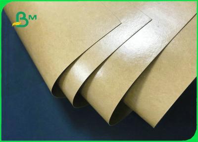 China 100% Food Grade Pe Film Kraft Paper 300gsm +15g For Lunch Food Boxes for sale