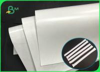 China Food Grade 25gsm White Kraft Paper + 10gsm Polyethylene For Wrapping Paper Straw for sale