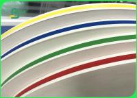 China ECO 60GSM Multi - Colored Printed Food Grade Paper Roll For Drinking Straws for sale