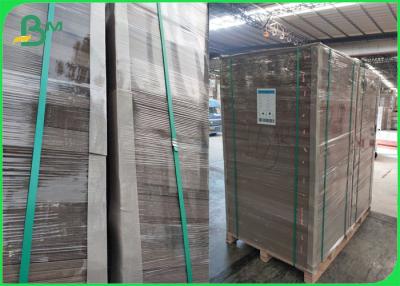China 2.0 / 2.5MM Thickness Grey Chipboard Straw Board For Storage Box for sale