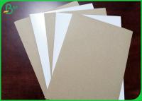 China Recycled Pulp 170 Grams 200 Grams Coated Duplex Board White Top Test Liner For Making Cartons for sale