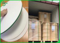China 60g 120g Food Grade Paper Straw Paper Roll With Slitted Size 13.5mm 14mm 15mm for sale