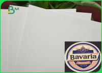 China 7.5 Inch * 7.5 Inch Skid Resistance Inkjet Printing Blotter Paper For Beer Coasters for sale