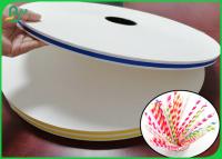 China 60gsm 120gsm Direct Food Compliant Paper For Paper Straw Manufaturing for sale