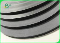 China 15MM 60G Food Grade Safe Solid Black Straw Paper Roll For 197 * 6mm Straws for sale
