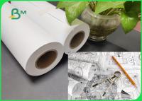 China Eco - Friendly A0 A1 Inkjet CAD Plotter Paper Roll For Engineering Drawing for sale