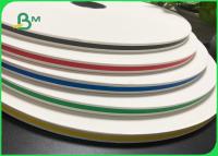 China ISO9001 Printable Striped Food Grade Kraft Paper For Paper Straw 14mm 15mm for sale