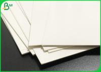 China C1S One Side Glossy White Cardboard 1mm 1.5mm Duplex Board White Back Sheets for sale