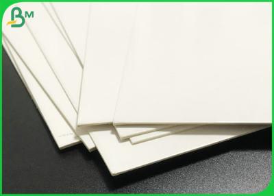 China C1S One Side Glossy White Cardboard 1mm 1.5mm Duplex Board White Back Sheets for sale