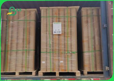 China 60g 70g CAD Bond Plotter Paper For Cutting Room 62 Inch 72 Inch High Whiteness for sale
