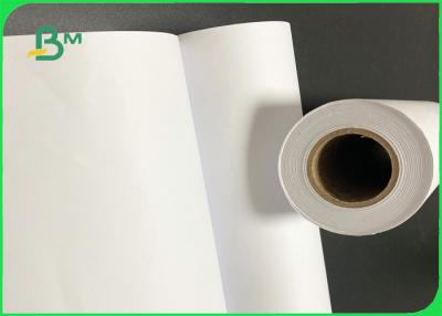 China Cutting Room 24'' * 150' Bond Plotter Paper Roll For HP Printer 2 Inch Core for sale