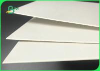 China 61 * 61cm 1.5mm 2.0mm ISO & SGS Duplex Board White Back For Cosmetic Boxes for sale