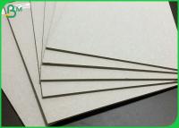 China Hard Stiffness Paper Board Grey Color Sheets 1mm 1.5mm 1.8mm Book Binding Board for sale