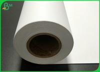 China 2 Inch 3 Inch Core Uncoated CAD Plotter Paper Roll For Engineering Design for sale