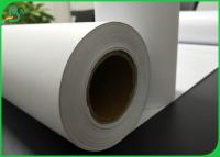 China 2 Inch 3 Inch Core Uncoated CAD Plotter Paper Roll For Engineering Design for sale