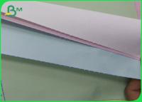 China Carbonless Copier Paper Rolls 55gsm Large Sheet Canary White Red Color for sale