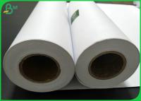 China Eco - Friendly 100m 150m High Whiteness CAD Plotter Paper For Inkjet Printing for sale
