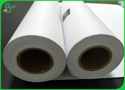 China Eco - Friendly 100m 150m High Whiteness CAD Plotter Paper For Inkjet Printing for sale