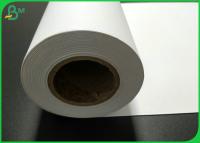 China Eco - Friendly 100m 150m High Whiteness CAD Plotter Paper For Inkjet Printing for sale