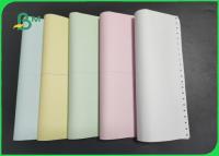China CB CFB CF 9.5'' X 11'' Carbonless Paper NCR Paper For Thermal Printers Clear Image for sale