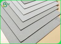 China 400gsm Laminated Grey Chip Board In Sheet 0.5MM 1.5MM Thick for sale