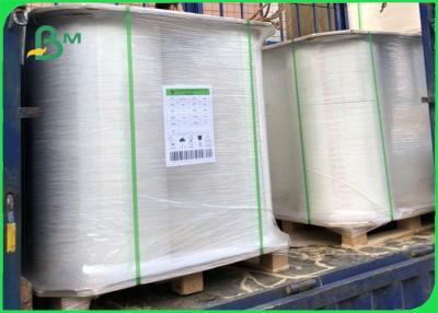China 28gsm Straw Wrapping Paper For Drinkings 27MM * 5000m Biodegradable Waterproof for sale
