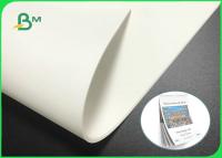 China White Stone Paper Waterproof & Tear Resistant 120gsm - 450gsm For Calendars for sale