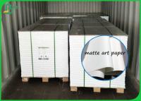 China 80gr 140gr Virgin Pulp Style Matte Art Paper For Magazine Printing for sale