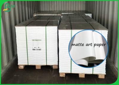 China 80gr 140gr Virgin Pulp Style Matte Art Paper For Magazine Printing for sale