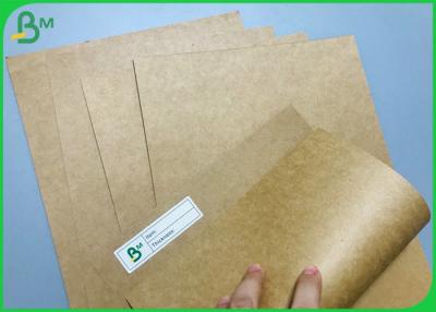 China Virgin Kraft Test Liner Paper Board 250G 300G Brown Color Food Wrap Paper for sale