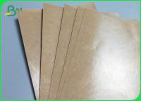 China Grease Proof PE Kraft Paper Roll 750mm 850mm Width Food Grade Material for sale