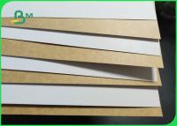 China 18PT White Coated Kraft Back Food Board 1100mm Roll For Food Packaging for sale
