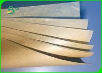 China Greaseproof 40gsm + 10g One Side PE Coated Kraft Paper For Packing Food for sale