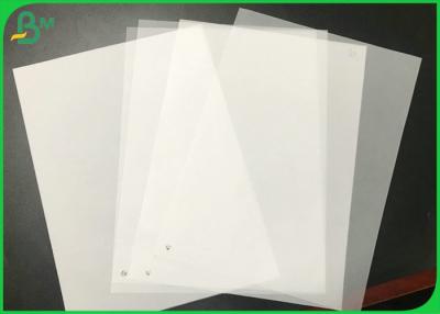 China Food Grade Translucent 73g 83g White Plotter Tracing Paper Roll For CAD Drawing for sale