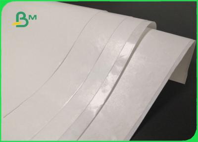 China FDA 35gsm + 20micron PE Coated MG Kraft Paper For Wrapping Burger Greaseproof for sale