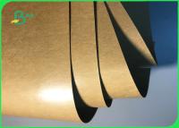 China 270g + 18g Single Side PE Coated Kraft Board High Durability For Food Wrapping for sale
