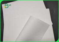 China 787mm 889mm White C2S Matte Paper Roll For Artwork Good Printing for sale