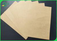 China 135gsm 400gsm Recyclable Brown Kraft Paper Roll For Packing Food for sale