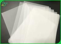 China Natural White Tracing Paper 50gram 63gram Plotter Printing Rolls 620mm * 80M for sale